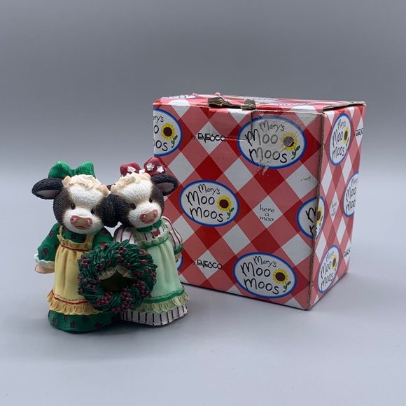 Enesco | Accents | Enesco Marys Moo Moos Holiday Cheer For Me And Moo ...